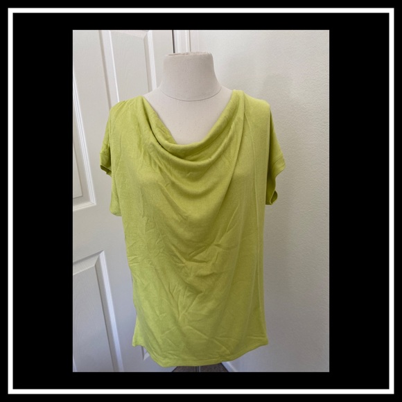H by Halston | Sweaters | Womens Draped Front Open Back Sweater H By ...